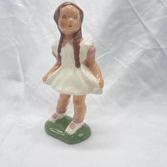 California Pottery | Accents | Vtg California Pottery Ceramic Girl ...
